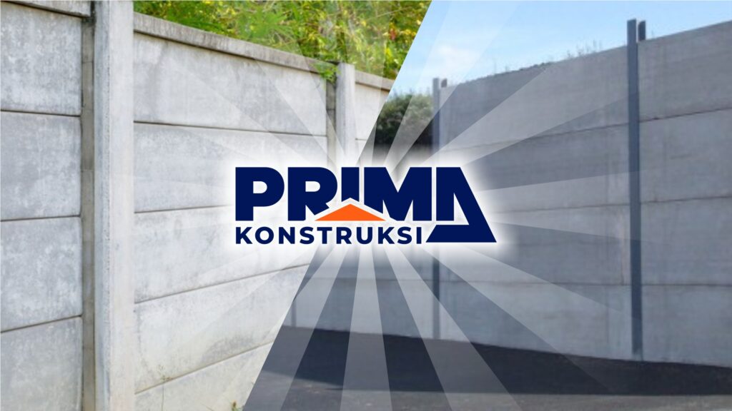 Ukuran dan Cara Pemasangan Pagar Panel Beton Precast
